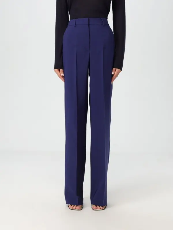 HANITA Wide Leg Trousers - Blue