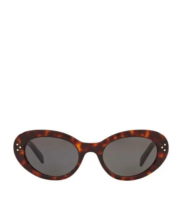 Celine Acetate Sunglasses - Brown