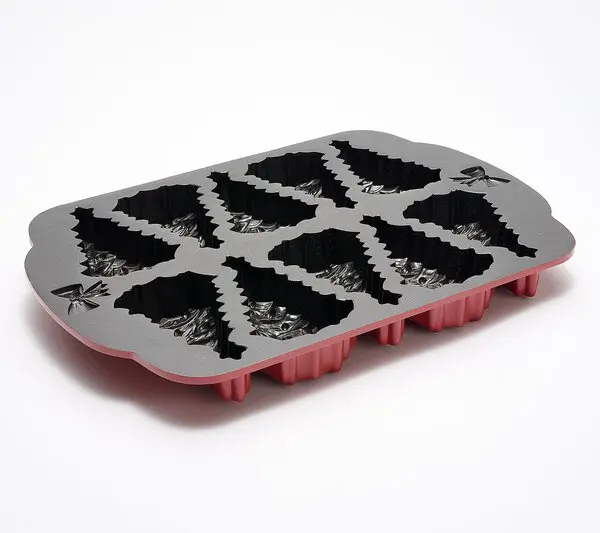 GOOD HOUSEKEEPING Christmas Tree 10-compartment Cakelet Pan