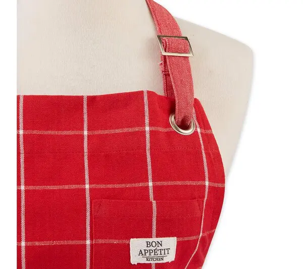 DESIGN IMPORTS Windowpane Apron