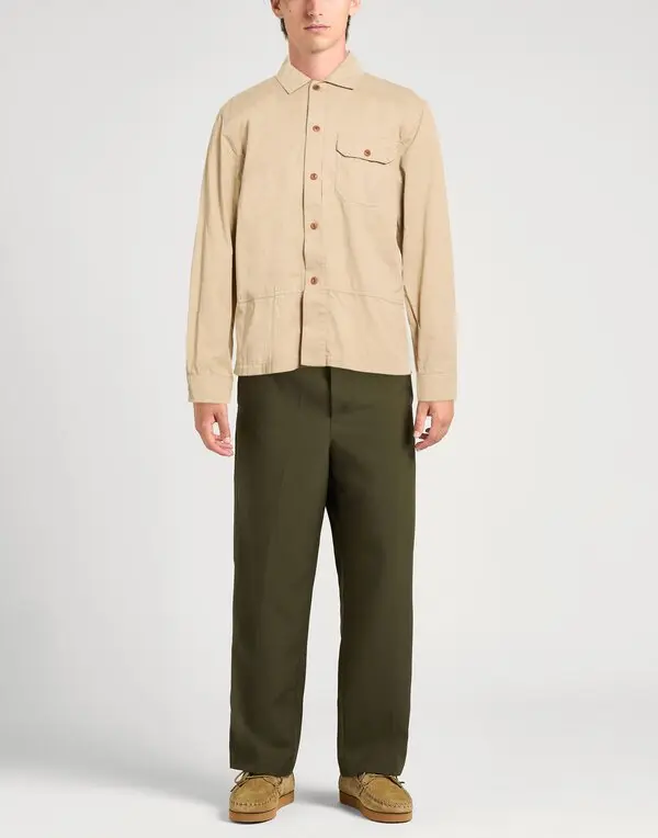 GLANSHIRT By Slowear Jacket Size Cotton - Sand