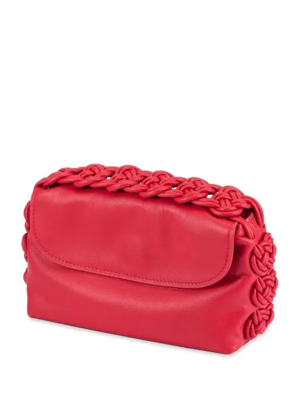 Shanghai Tang Rose Knot Clutch Bag - Red