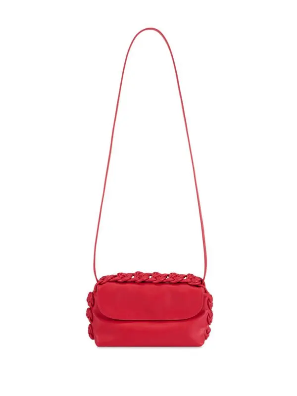 Shanghai Tang Rose Knot Clutch Bag - Red