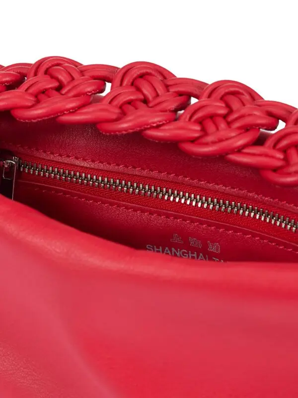 Shanghai Tang Rose Knot Clutch Bag - Red