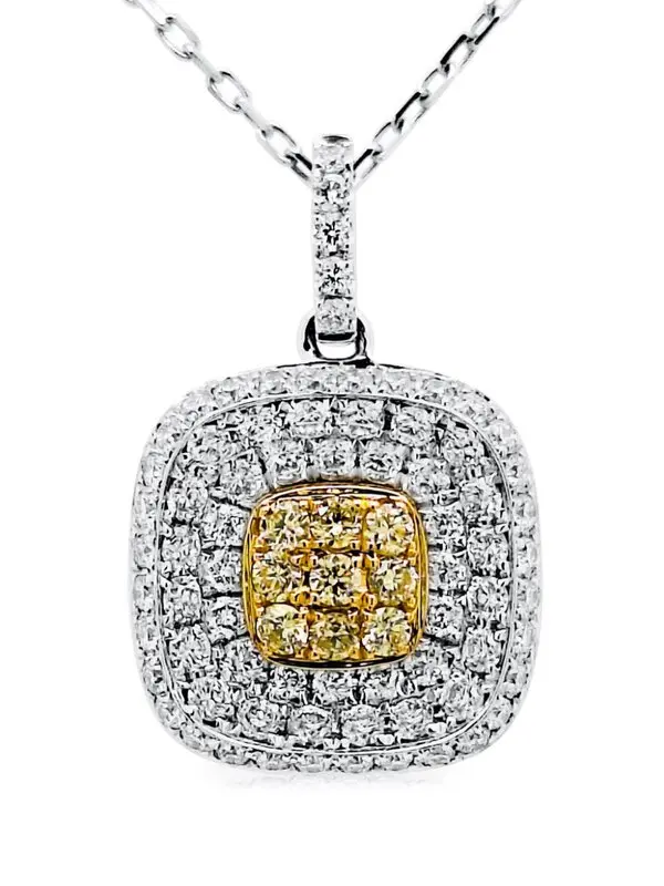 HYT JEWELRY 18k Gold Diamond Necklace - White