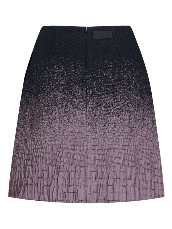 Ports 1961 Gradient-effect Crinkled Skirt
