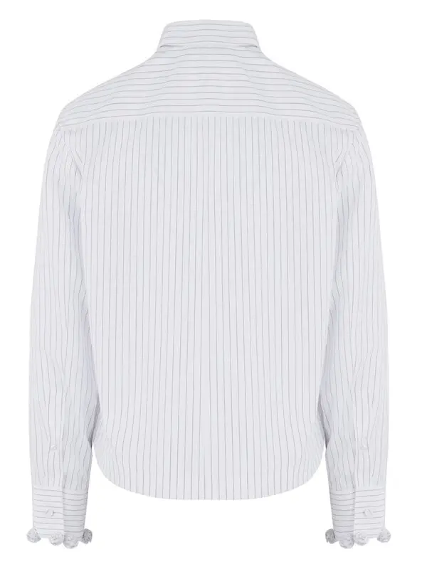 Ports 1961 Pompom Button-down Shirt - White