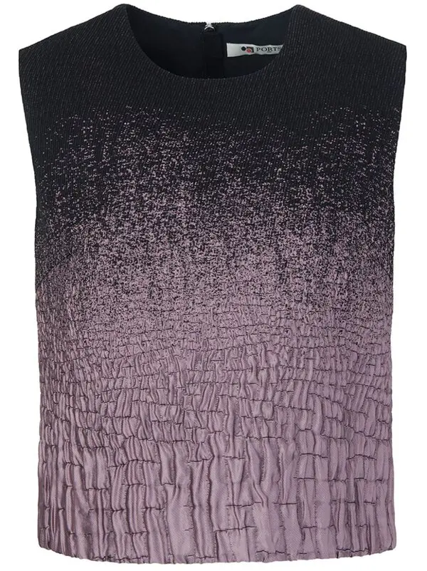 Ports 1961 Gradient-effect Sleeveless Top