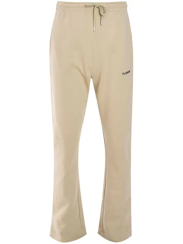 FLANEUR Essential Logo-print Track Pants