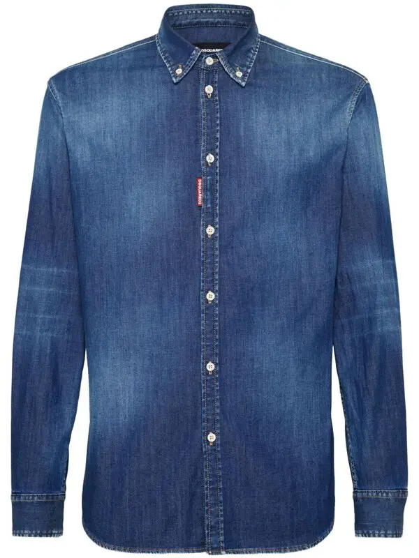 Dsquared2 Dark-wash Relaxed Shirt