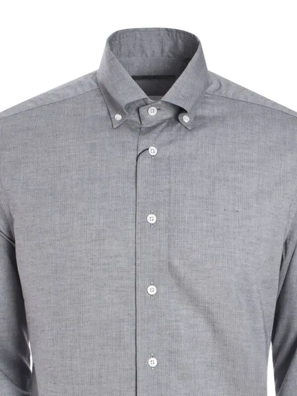 Corneliani Buttoned Cotton Shirt