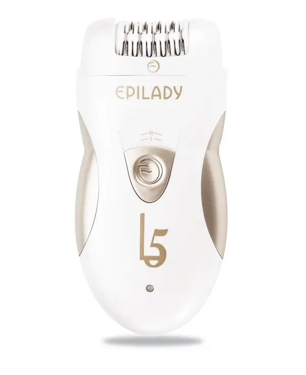 EPILADY Legend 5 Rechargeable Epilator Full Body Hair Removal - Gold And White