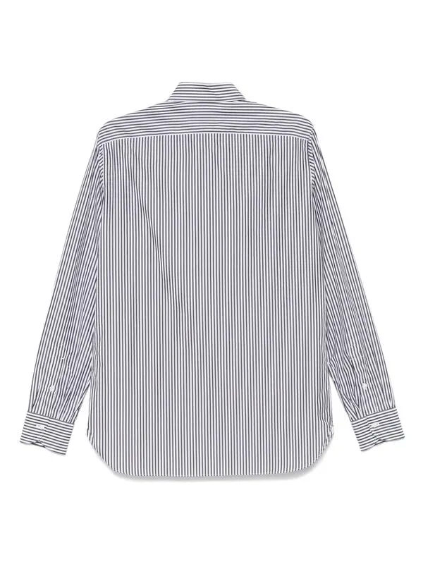 LUIGI BORRELLI Pinstriped Shirt