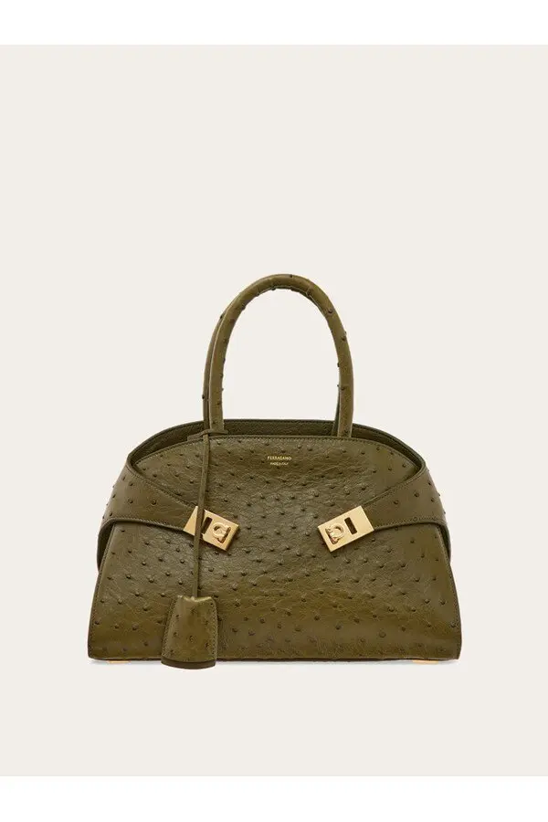 FERRAGAMO Hug Handbag - Green
