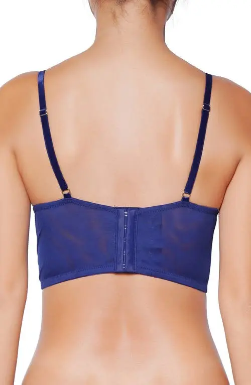 HUIT Papillion Embroidered Underwire Bustier