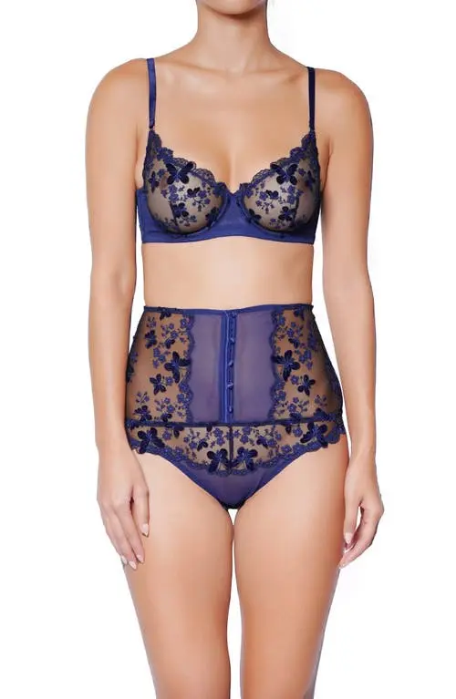 HUIT Papillion Embroiered Unlined Underwire Bra