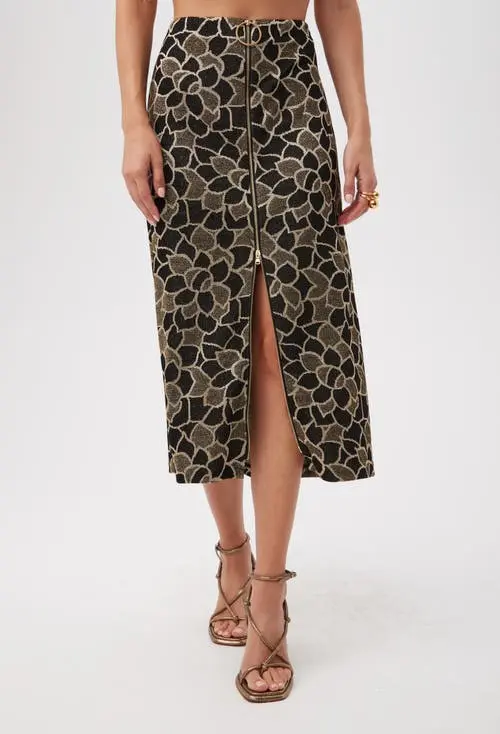 Trina Turk Zane Midi Skirt