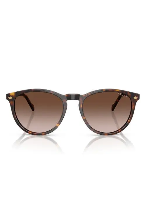 VOGUE 53mm Phantos Sunglasses - Dark Havana