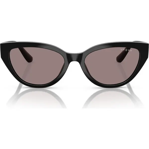 VOGUE 50mm Cat Eye Sunglasses - Black