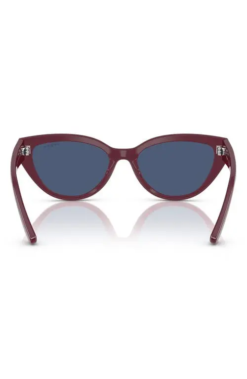 VOGUE 50mm Cat Eye Sunglasses - Burgundy
