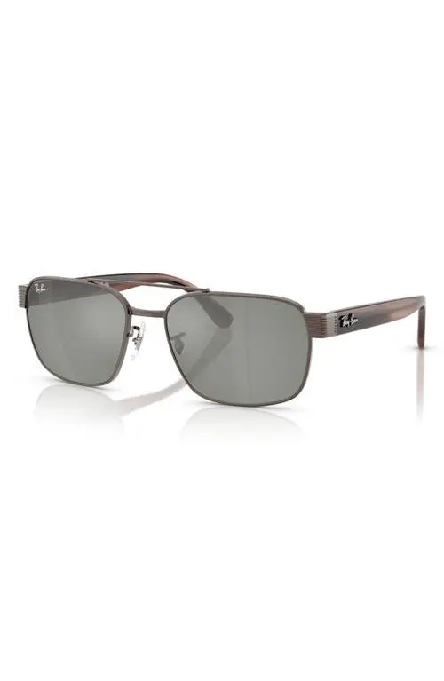 Ray-ban 58mm Square Sunglasses