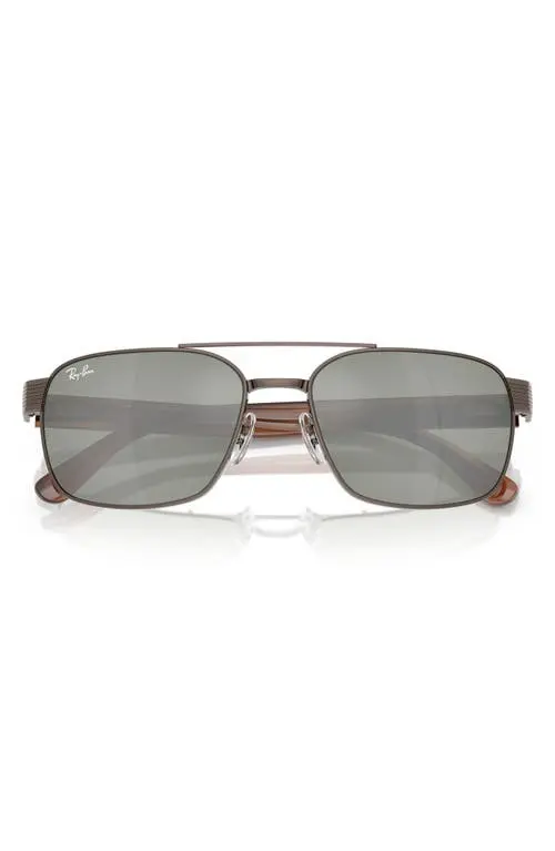 Ray-ban 58mm Square Sunglasses
