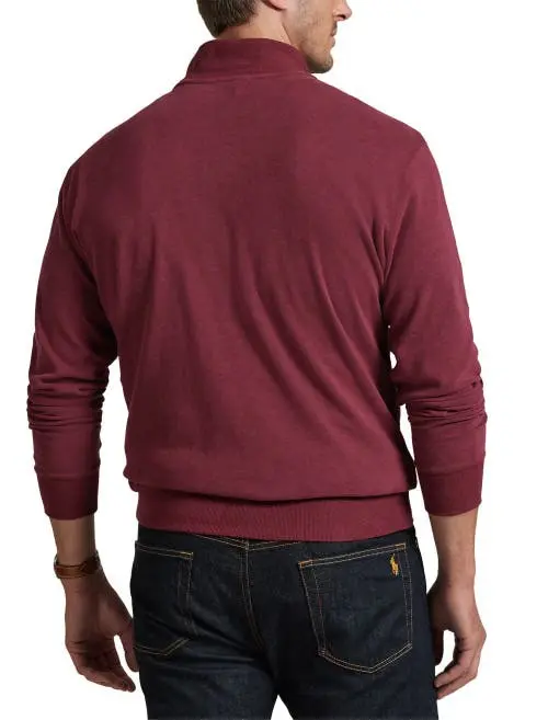Polo Ralph Lauren Luxe Quarter-zip Pullover - Vintage Port