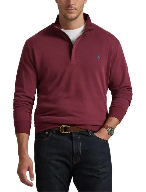 Polo Ralph Lauren Luxe Quarter-zip Pullover - Vintage Port