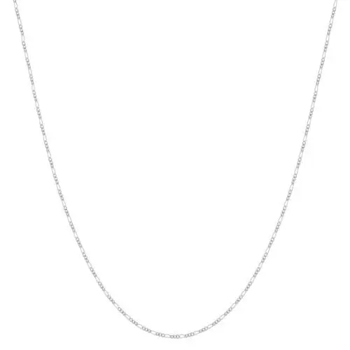 DONTELLO GIAN Sterling Figaro Chain Necklace - Silver