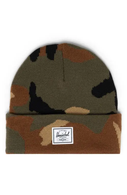 Herschel Supply Co. Elmer Camo Beanie - Woodland Camo