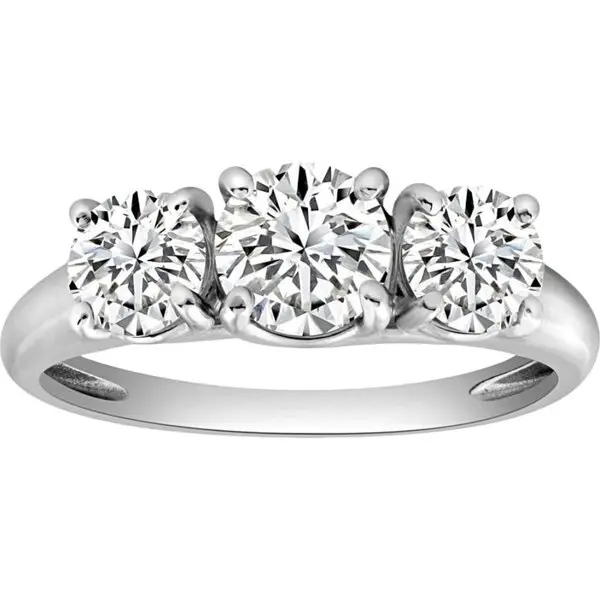 BLISS DIAMOND 1 3/4 Ct. Diamond Ring 10k Gold Lab Grown - 10k White Gold