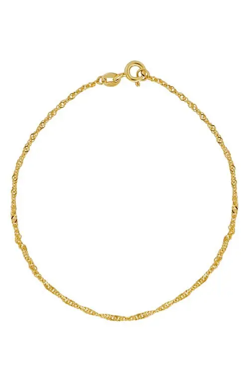 Bony Levy 14k Gold Rope Chain Bracelet - 14k Yellow Gold