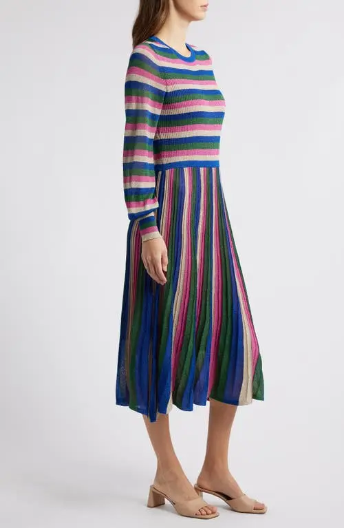 slim fit dress slacks Boden Baby Layered Tulle Dress in Blue main image 0
