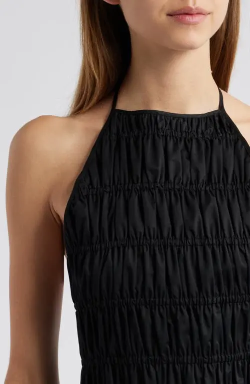 Solid & Striped The Meira Halter Neck Cotton Sundress