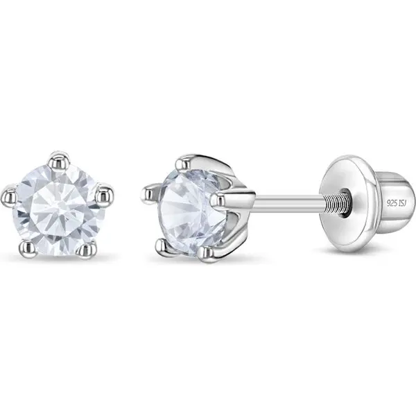 IN SEASON JEWELRY Cubic Zirconia Stud Earrings - April