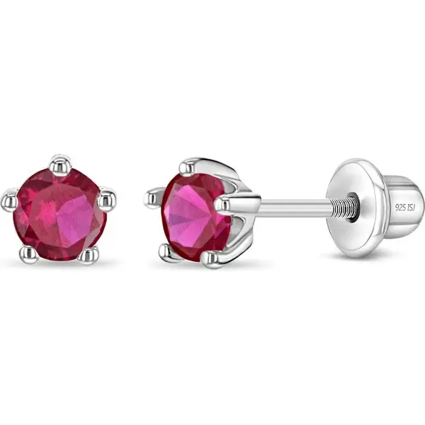 IN SEASON JEWELRY Cubic Zirconia Stud Earrings - July