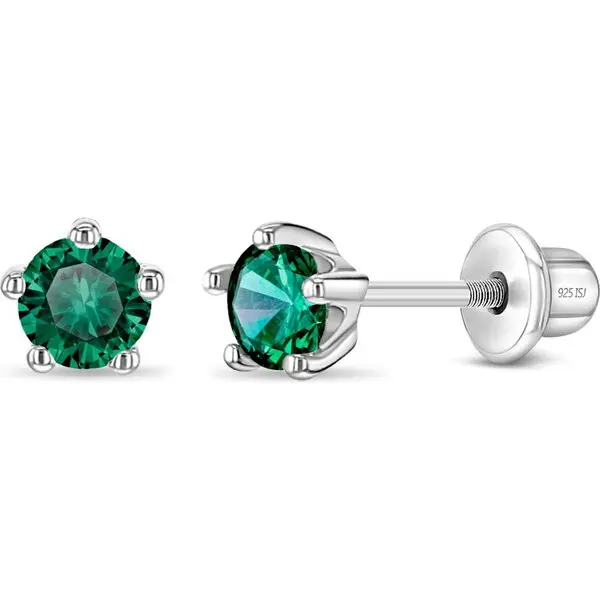 IN SEASON JEWELRY Cubic Zirconia Stud Earrings - May
