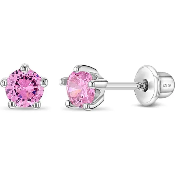 IN SEASON JEWELRY Cubic Zirconia Stud Earrings - October