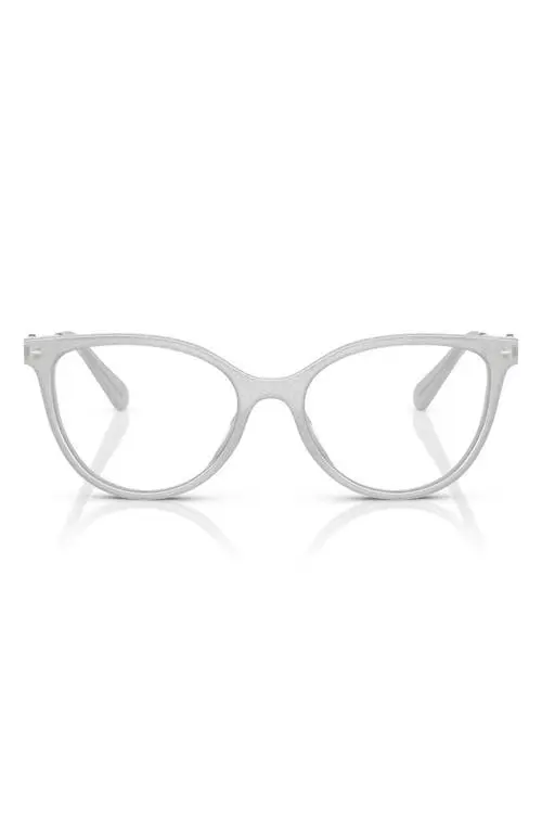 Tory Burch 53mm Cat Eye Eyeglasses - Grey