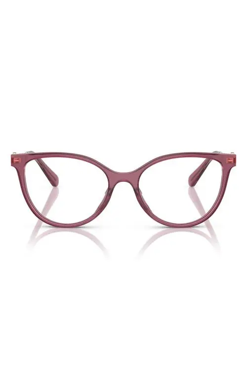 Tory Burch 53mm Cat Eye Eyeglasses - Purple