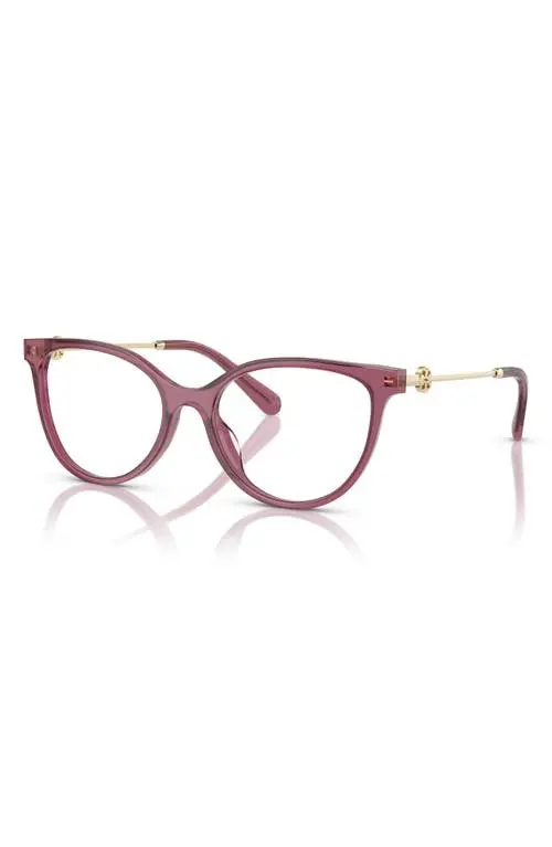 Tory Burch 53mm Cat Eye Eyeglasses - Purple