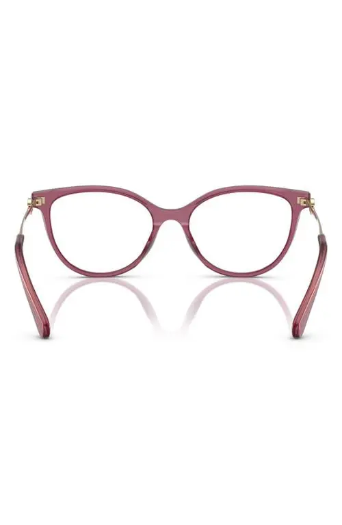 Tory Burch 53mm Cat Eye Eyeglasses - Purple