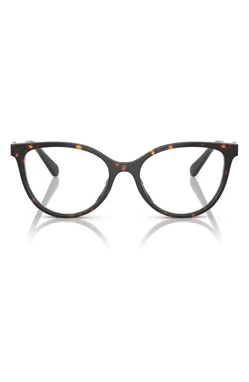 Tory Burch 53mm Cat Eye Eyeglasses - Tortoise