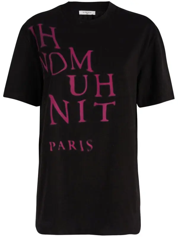 IH NOM UH NIT Cotton T-shirt - Black