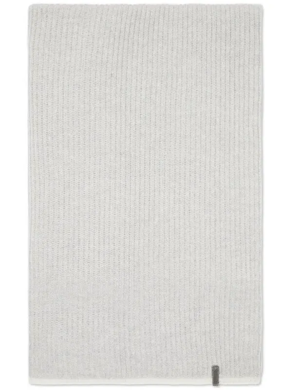 Brunello Cucinelli Cashmere Scarf - Grey