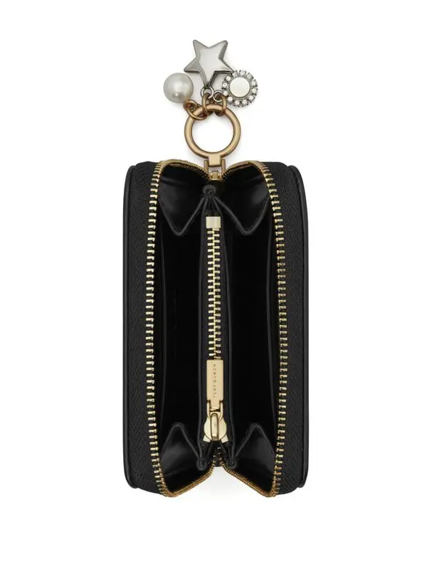 Tory Burch Kira-charm Quilted Wallet - Black