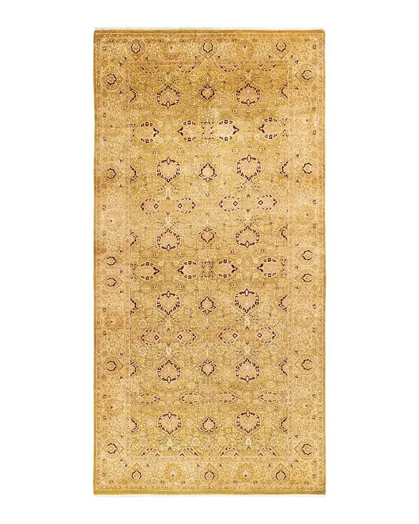 Bloomingdale'S Mogul M1427 Runner Area Rug, 6'3 X 13'1 - Lime