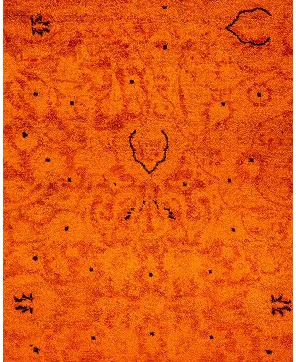 Bloomingdale'S Fine Vibrance M1381 Area Rug, 9'3 X 11'6 - Orange