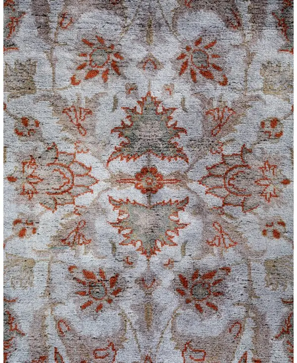 Bloomingdale'S Fine Vibrance M1496 Area Rug, 4'2 X 6'4 - Gray