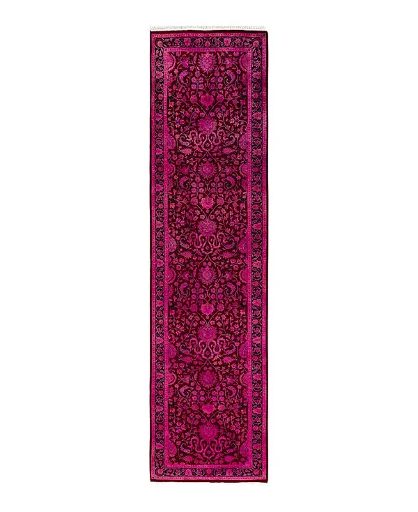 Bloomingdale'S Fine Vibrance M1433 Runner Area Rug, 2'7 X 10'2 - Pink